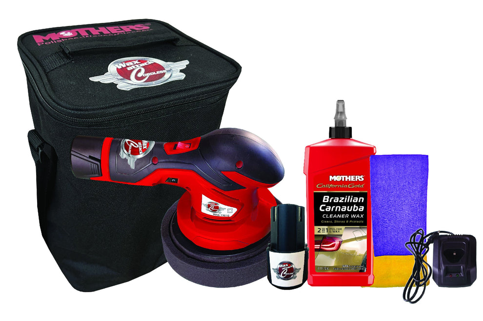 WAX ATTACK™ CORDLESS POLISHER KIT – Mothers Polish Australia